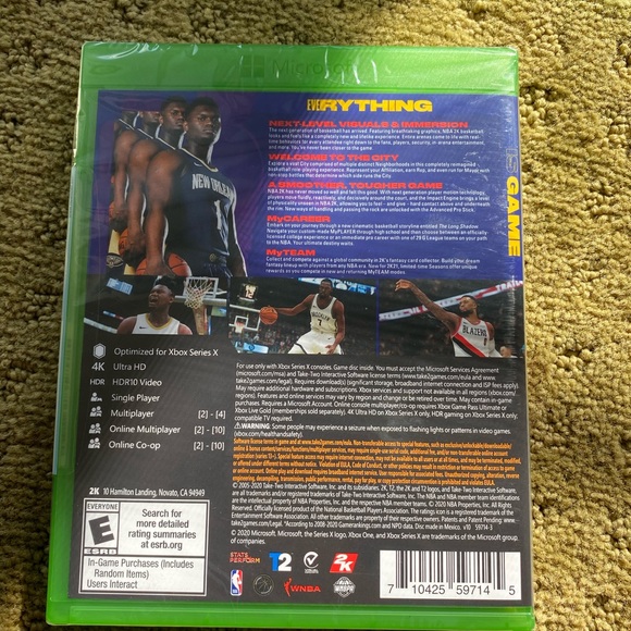 xbox | Video Games & Consoles | Nba 2k2 Microsoft Xbox Series X 4k ...